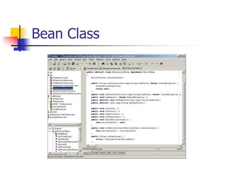 Ppt Entity Java Beans Powerpoint Presentation Free Download Id210113