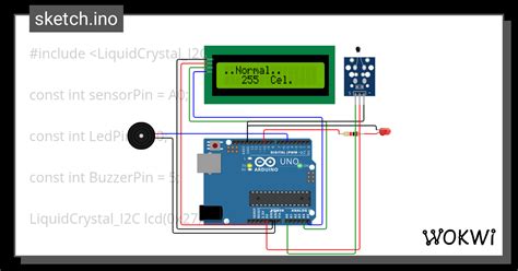 Lcdtemperature Alarm Wokwi Esp32 Stm32 Arduino Simulator