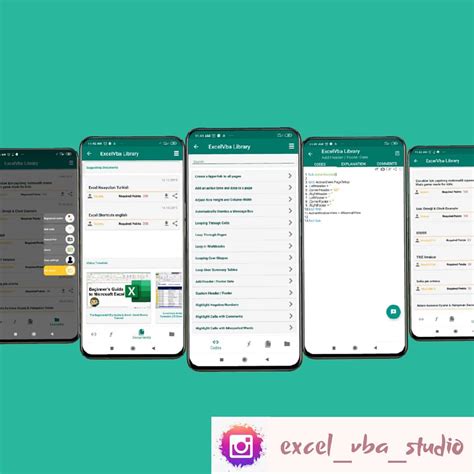 Excel Vba Kütüphanesi Excel Vba Library Excel Studio