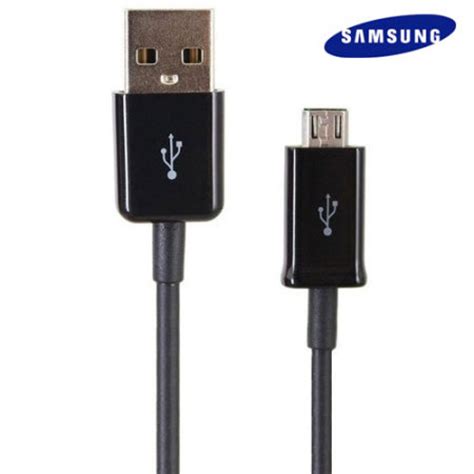Samsung Micro Usb Sync Charge Cable Black