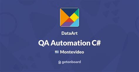Qa Automation C At Dataart Uruguay Get On Board