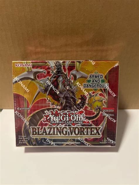 Yu Gi Oh Blazing Vortex En 1 Edition Sealed Neu Und Originalverpackt