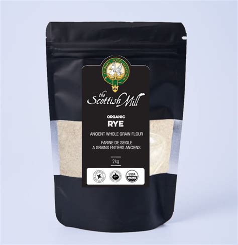 Organic Rye Flour Whole Grain Ancient The Scottish Mill