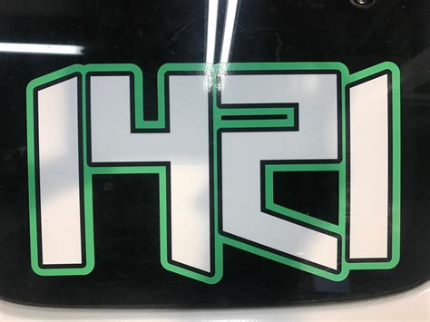 Looking For Identification Of Race Car Number Font Font Identification Font Talk