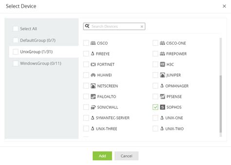 Reports For Sophos Devices
