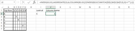 Excel Lookup In Top Row With Selector From Column Stack Overflow