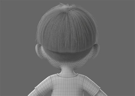 Cartoon Boy Rigged 3d Model Rigged Cgtrader