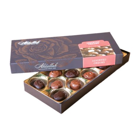 Abdallah Candies Assorted Creams Chocolate Assortment T Box Lunds