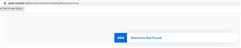 Docs Components Task Useresource Is Ing Issue QwikDev Qwik GitHub