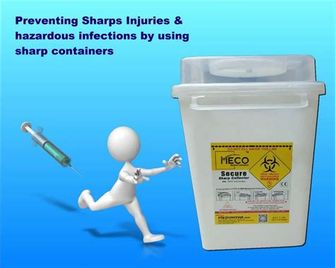 Transparent Medical Sharp Waste Disposable Container Capacity Litre At Piece In