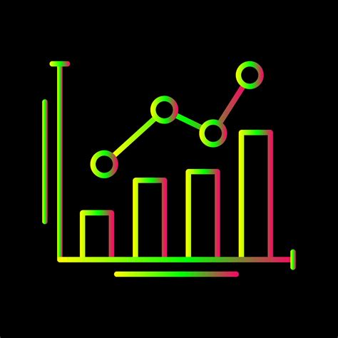 Bar Chart Line Icon 20224517 Vector Art At Vecteezy