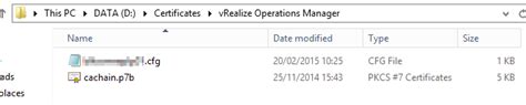 Install A Custom Certificate For Vrealize Operations Manager Kanapnet