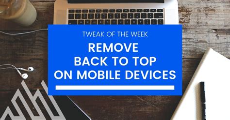 Hide Back To Top Button On Mobile