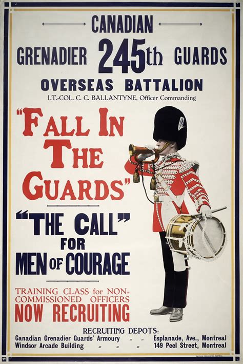Canadian Grenadier 245th Guards Overseas Battalion Flickr