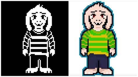 Asriel Dreemurr Color Sprite Pixel Art Asriel Dreemurr Minecraft Skin Porn Sex Picture