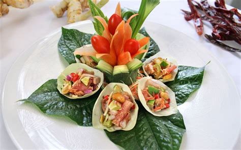 Related Image การจัดจานอาหาร ขนม