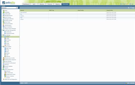 Palo Alto Firewall Documentation