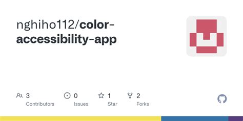 Github Nghiho112color Accessibility App