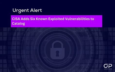 cisa adds 6 known exploited vulnerabilities to catalog