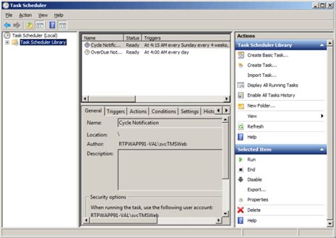 Step 2 Set Programs To Run On Webserver Using The Scheduling Wizard Tms Academy