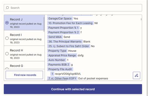 how to include radio button tags for docusign using json zapier