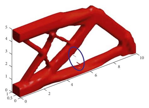 The Final Optimized Structure Of The 3d Short Cantilever Beam Example Download Scientific