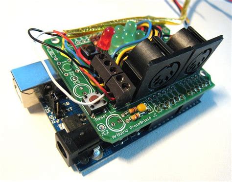 Arduinoboy Based Of The Schematic I Pinned Earlier Gameboy Nintendo Midi