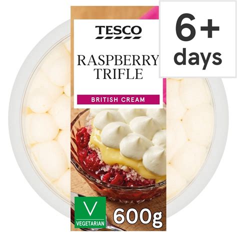 Tesco Raspberry Trifle 600g Tesco Groceries