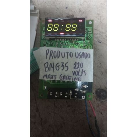 Placa EletrÔnica Microondas Brastemp 30 Litros Bmg35arbna E Bmx35arbna