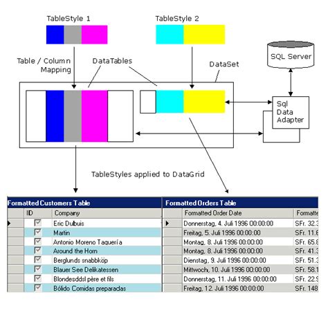 Customizing NET Windows Form DataGrid S