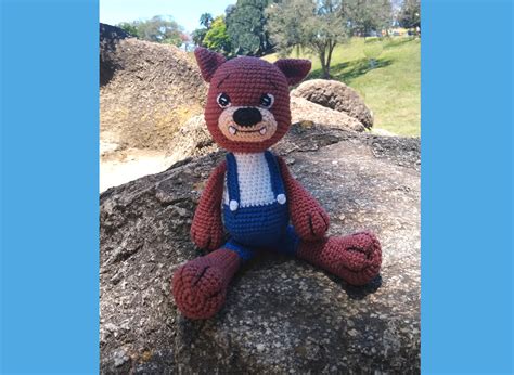 Boneca Amigurumi Crochê Zé Lobinho Elo7 Produtos Especiais