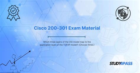Which Three Layers Of The Osi Model Map To The Application Layer Of The Tcp Ip Model Choose