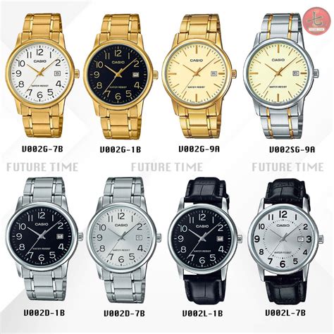 Casio แท้100 ลดพิเศษ นาฬิกาข้อมือชาย สายแสตนเลส รุ่น V002d Kwangkii Thaipick