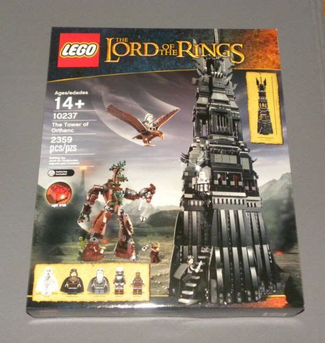 Lego Lord Of The Rings 10237 The Tower Of Orthanc Set Treebeard Grima Wormtongue EBay
