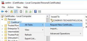 How To Configure SCCM Management Point For HTTPS ConfigMgr Techuisitive