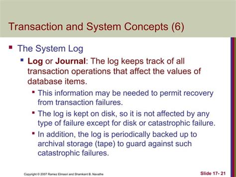Chapter3ppt Introduction To Transaction Processing Concepts And Theory