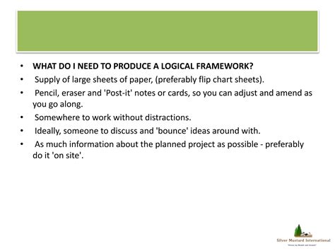 Logical Framework Analysis Pptx
