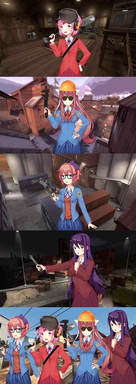 Tf2 Meets Ddlc R Tf2