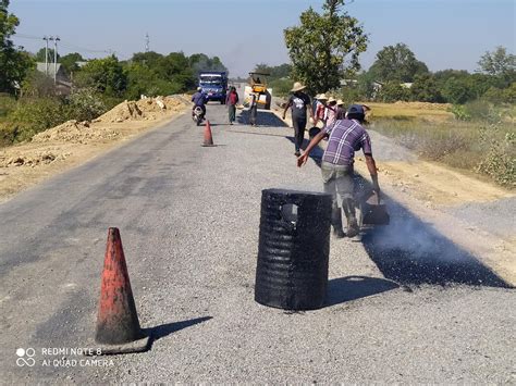 နေပြည်တော် တောင်ညို မြို့သစ် ကံပြား မကွေး ကားလမ်း ထပ်ပိုးပြုပြင်ခြင်း လုပ်ငန်း ဆောင်ရွက