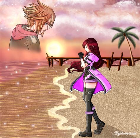 Kingdom Hearts Iv Sora And Kairi By Keybladerprincess On Deviantart