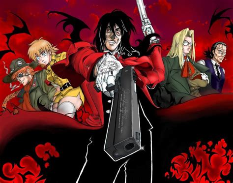 Hd Wallpaper Hellsing Alucard Vampires Seras Victoria Integra Hellsing