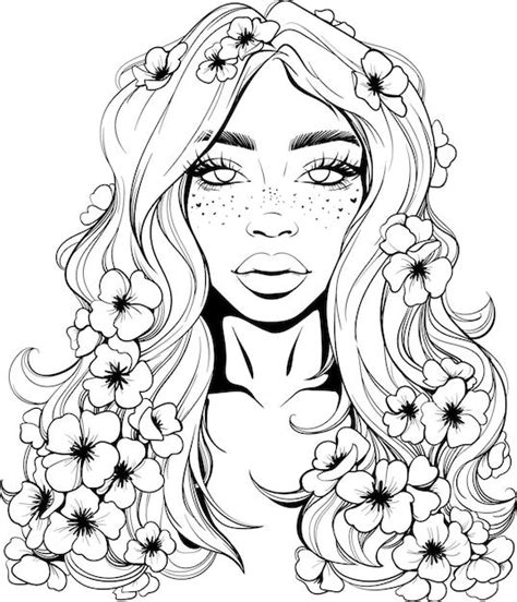 Girl Outlines Artofit