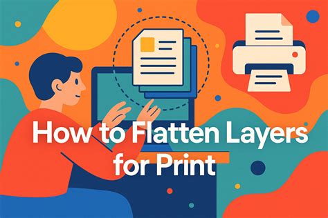 How To Flatten Layers For Print Without Losing Quality