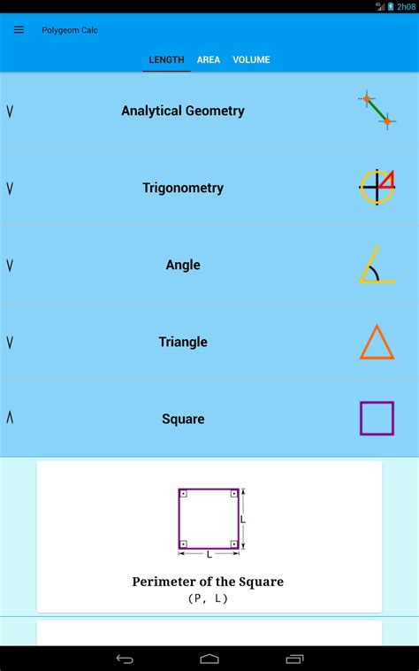 Geometry Formulas Polygeom Apk สำหรับ Android ดาวน์โหลด