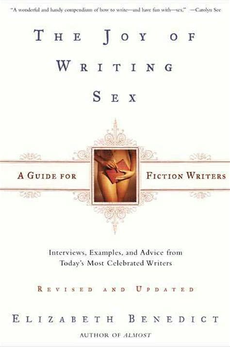 The Joy Of Writing Sex