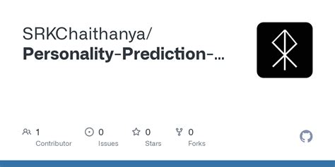 Github Srkchaithanyapersonality Prediction System Via Cv Analysis