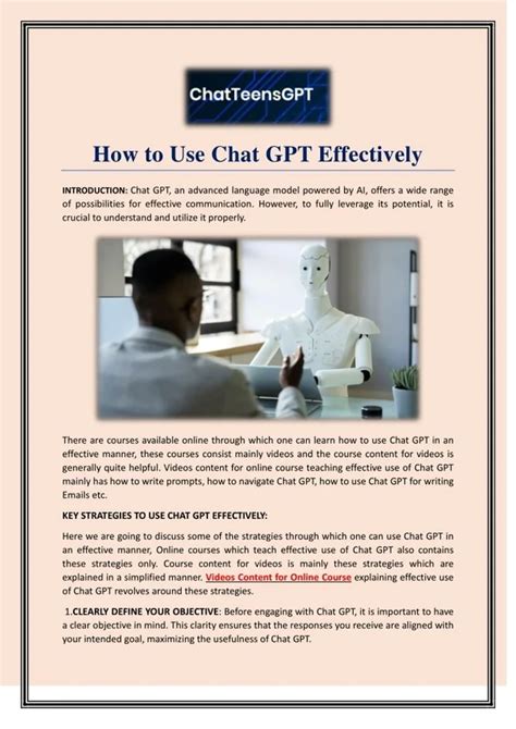 Ppt How To Use Chat Gpt Effectively Powerpoint Presentation Free