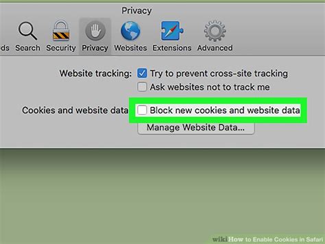 4 Ways To Enable Cookies In Safari Wikihow