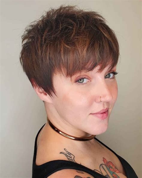 29 Bold Short Haircuts With Long Bangs Styleoholic