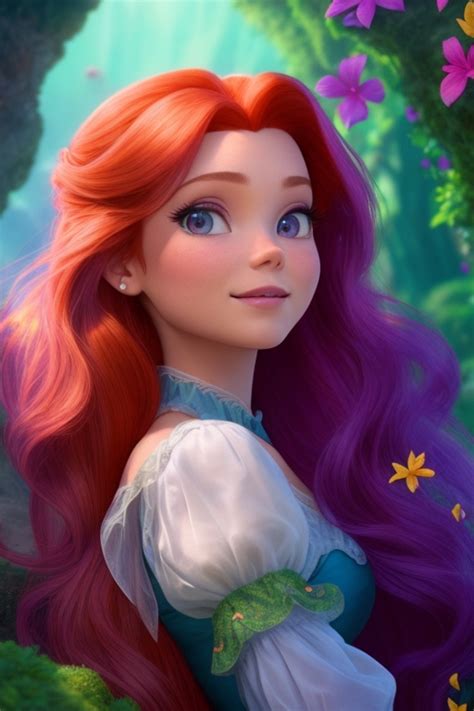 Ariel Rapunzel 1 By Pokeben10 On Deviantart